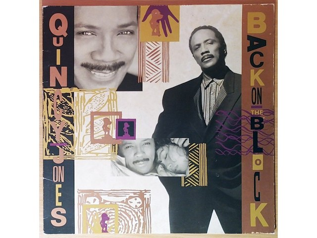 LP QUINCY JONES - Back On The Block (1989) Germany MINT