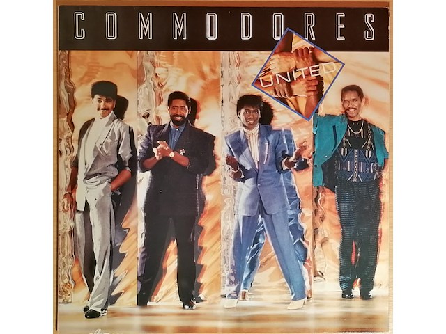 LP COMMODORES - United (1986) Germany, PERFEKTNA