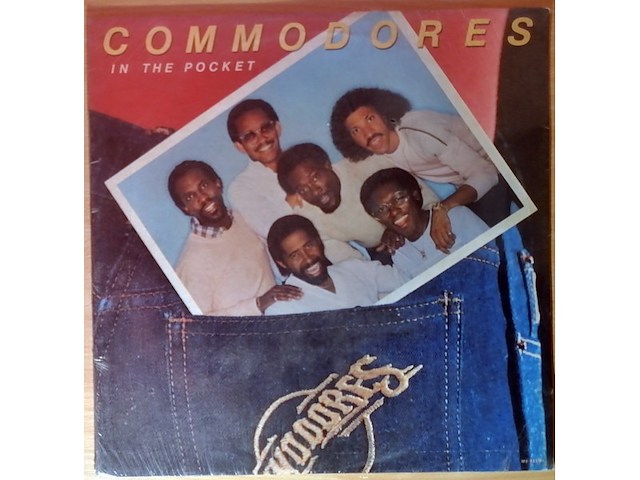 LP COMMODORES - In The Pocket (1981) USA, NEOTVOREN NOV