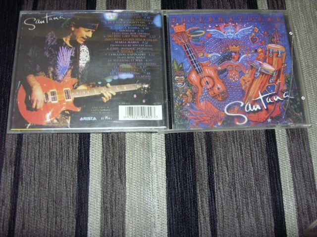 Santana – Supernatural CD Arista Bulgaria 1999. Unoffic