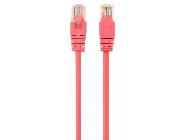 PP12-3M/RO Gembird Mrezni kabl, CAT5e UTP Patch cord 3m pink