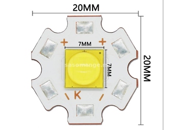 Led dioda XHP70 3-4V 18W