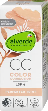 alverde NATURKOSMETIK
CC Color Correction krema za lice - ZF 6, 50 ml