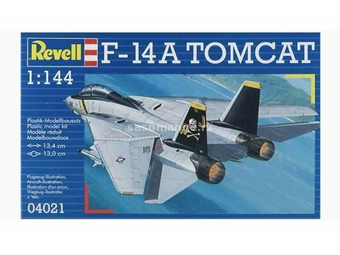 1:144 model aviona F-14A Tomcat 13x13 cm Revell