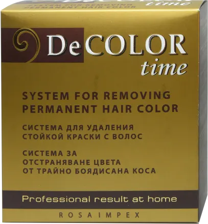 DeCOLOR time
Skidač farbe za kosu, 410 kom