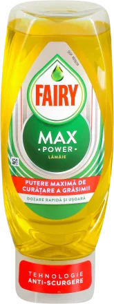 FAIRY
MAX POWER LEMON - detergent za sudove, 450 ml