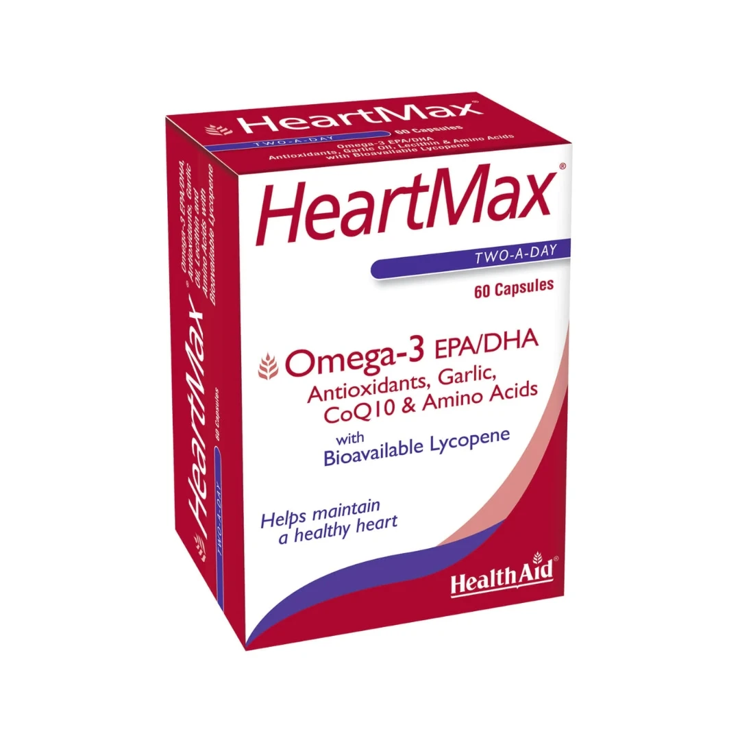 HealthAid HeartMax® 60 Kapsula za Zdravo Srce i Dobru Cirkulaciju