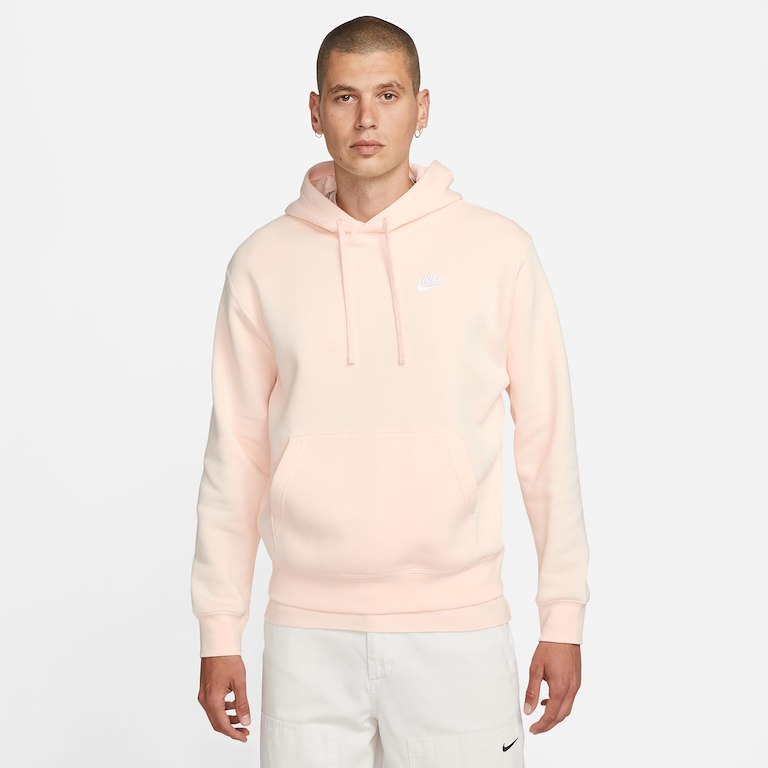 Nike M NSW CLUB HOODIE PO BB, muški duks, pink