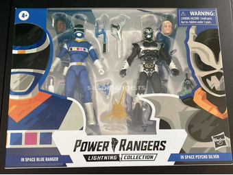 Power Rangers Blue Ranger Vs. Psycho Silver 15cm Hasbro