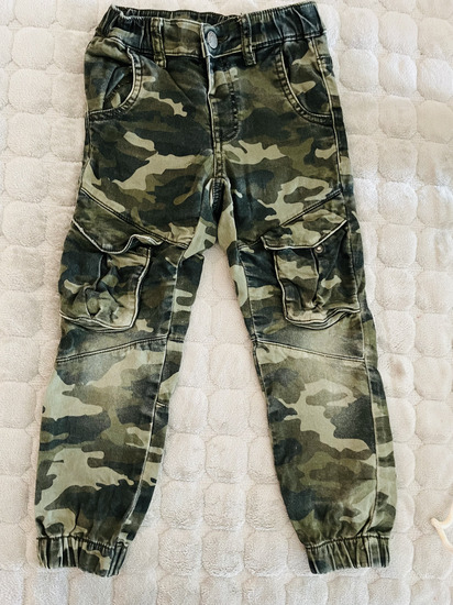 DOPO DOPO army print pantalone