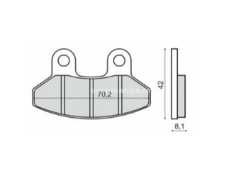 Disk pločice RMS SYM JOYRIDE 200 DP150