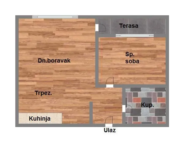 Prodaja, stan, 43m2, Salajka, Novi Sad, Novi Sad