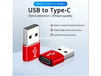 USB Type C Adapter USB 3.0 Type A Male to USB 3.1 Type C Female