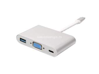 Adapter USB-C 3.1 u USB3.0, VGA