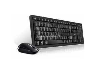 Genius Smart KM-8200 US 2u1 bežični komplet tastatura+miš crni