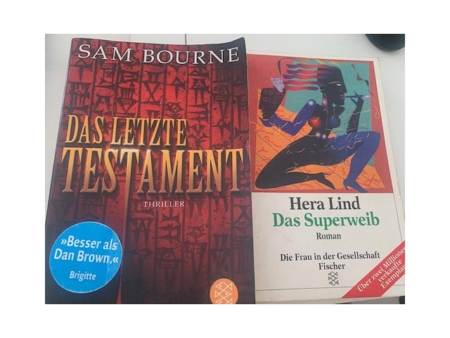 2 knjige - Das Letzte Testament, Das Superweib