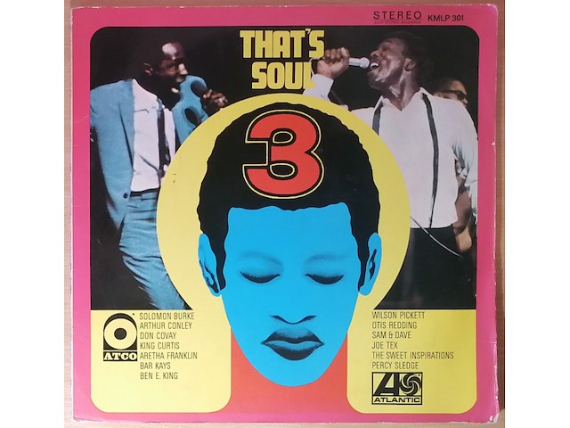 LP V/A - That`s Soul 3 (1968) Germany, VG+/NM, odlična