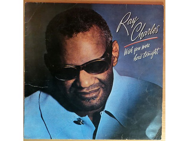 LP RAY CHARLES - Wish You Were Here Tonight (1983) VG+