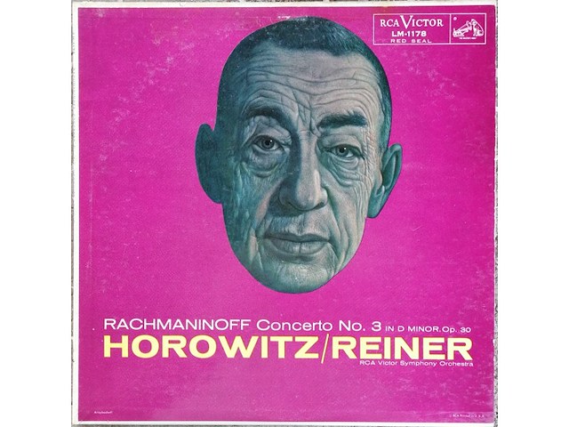 Rachmaninoff, Horowitz, Reiner, RCA Victor Sympho