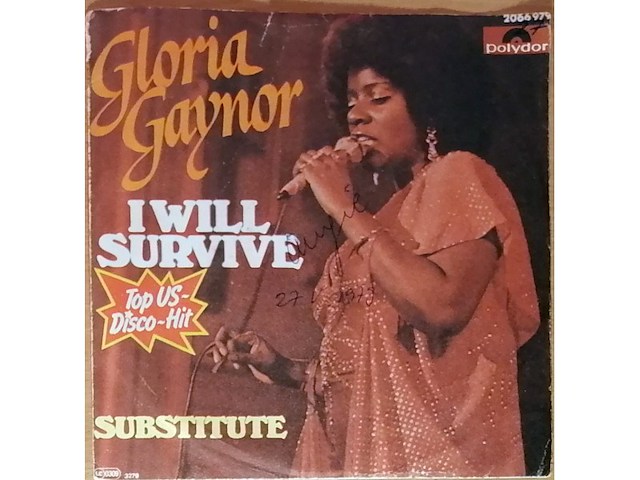 SP GLORIA GAYNOR - I Will Survive (1979) 1. press, VG-