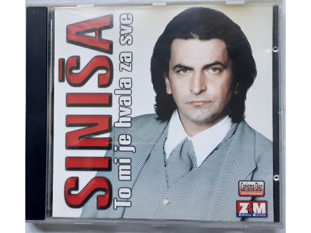 SINIŠA - TO MI JE HVALA ZA SVE CD