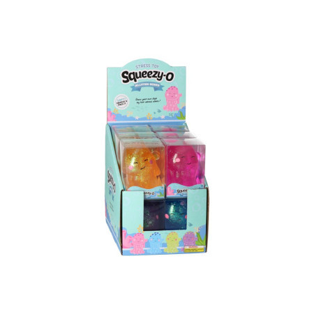 Squeezy jelly, gumena igračka, meduza, miks ( 894364 )