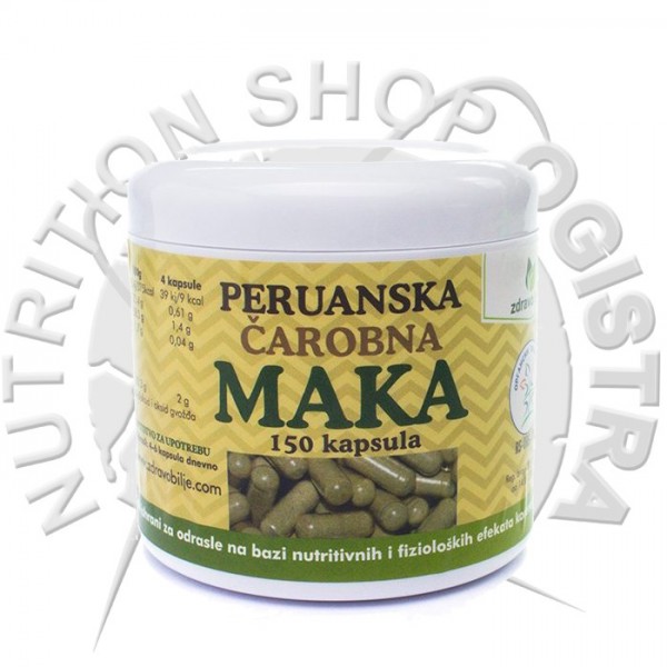 MACA 150 kapsula -Peruanska carobna MACA