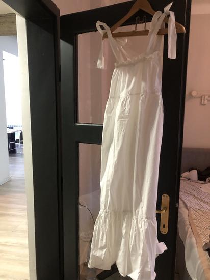 MORENA maxi bela haljina