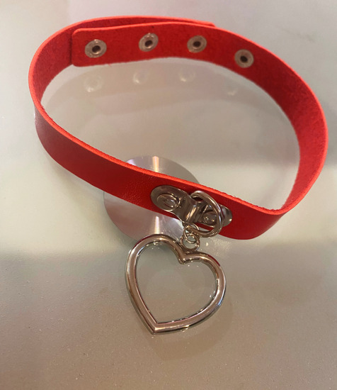 Kawaii BDSM choker sa alkom⛓️❤️