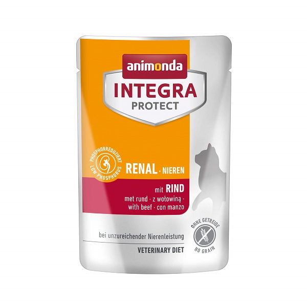 Animonda Integra Protect Cat Renal Beef – sos 16×85 g