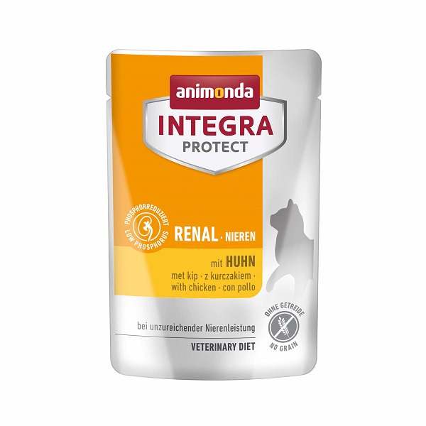 Animonda Integra Protect Cat Renal Chicken – sos 16×85 g