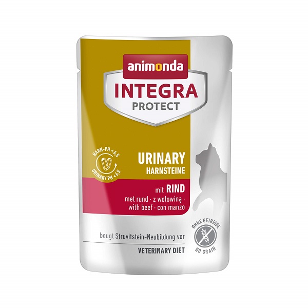 Animonda Integra Protect Cat Urinary Beef – sos 16×85 g