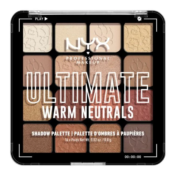 NYX Professional Makeup Ultimate shadow paleta senki za oči 04 warm neutrals