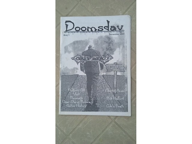 Doomsday fanzin 1, Niš 2000