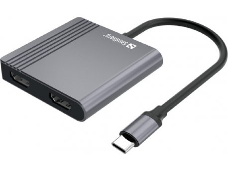 Sandberg USB-C Dock 2xHDMI+USB+PD 136-44 (30104)