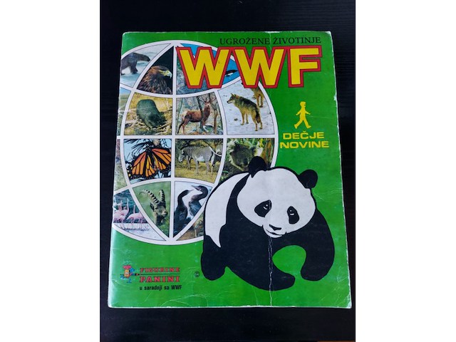 WWF UGROŽENE ŽIVOTINJE ALBUM