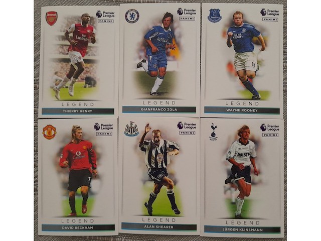 Lot Panini Premier League 2022 Legends