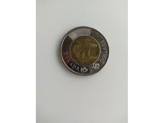2 dolara Kanada, 2012.