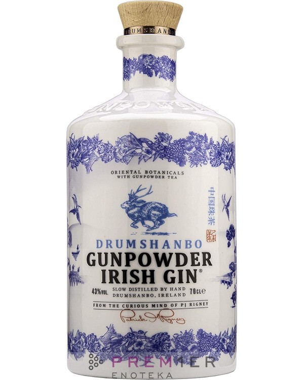 Drumshanbo Gunpowder Irish Gin Ceramic 0.70l