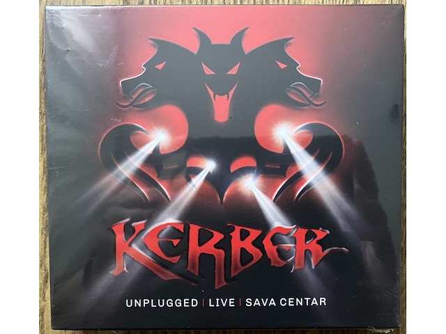 KERBER - Unplugged Live Sava Centar 2 x DVD + CD NOVO