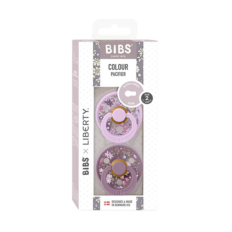 Bibs varalice Liberty Chamomile Lawn Violet Sky Mix, 6-18m