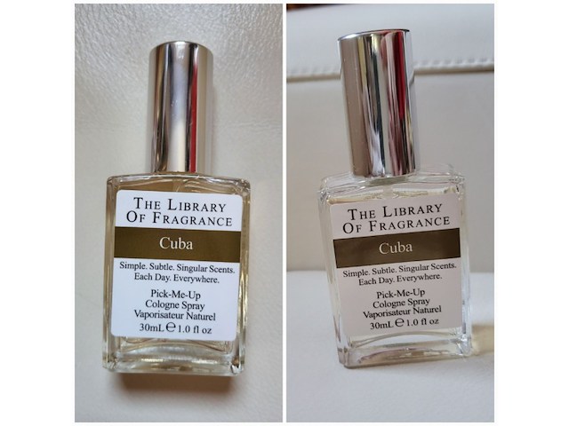 The Library of Fragrance Cuba parfem, original