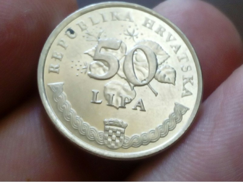 Hrvatska, 50 lipa 2015