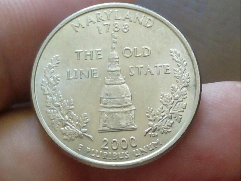 USA, 1\4 dolara 2000 Maryland