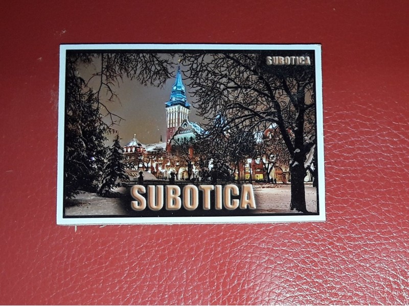 Magnet za frizider - Subotica