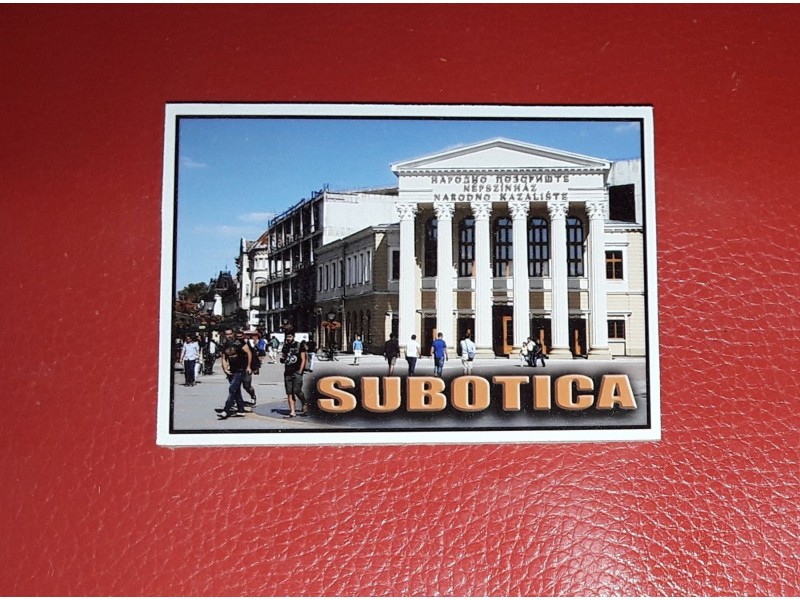 Magnet za frizider - Subotica