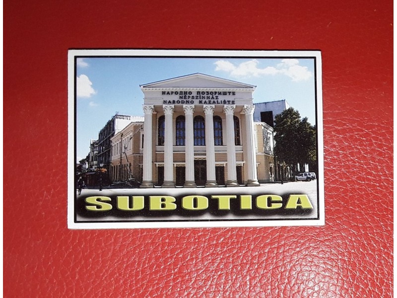 Magnet za frizider - Subotica