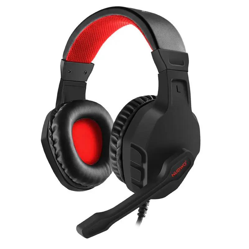 NUBWO Gaming slušalice U3D 3.5mm crno crvene