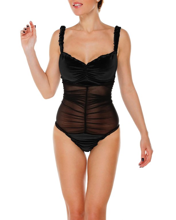 MAROCCO COLLECTION Ženski jednodelni kupaći kostim Amelie crni