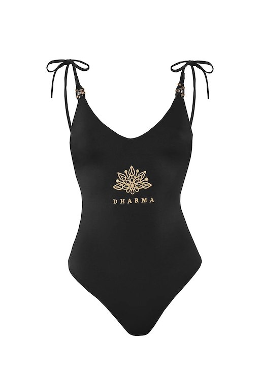 DEVI COLLECTION Ženski jednodelni kupaći kostim Sienna crni